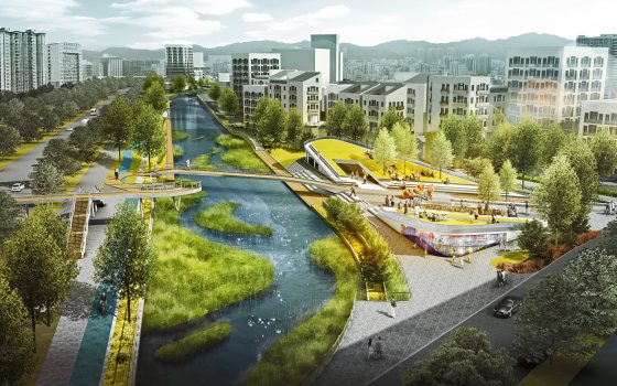 Two river upgrade projects in Shenzhen, China | Dutch Water Sector