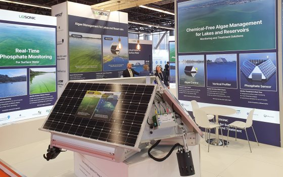 LG Sonic goes all out at Aquatech for new solutions to fight algae ...